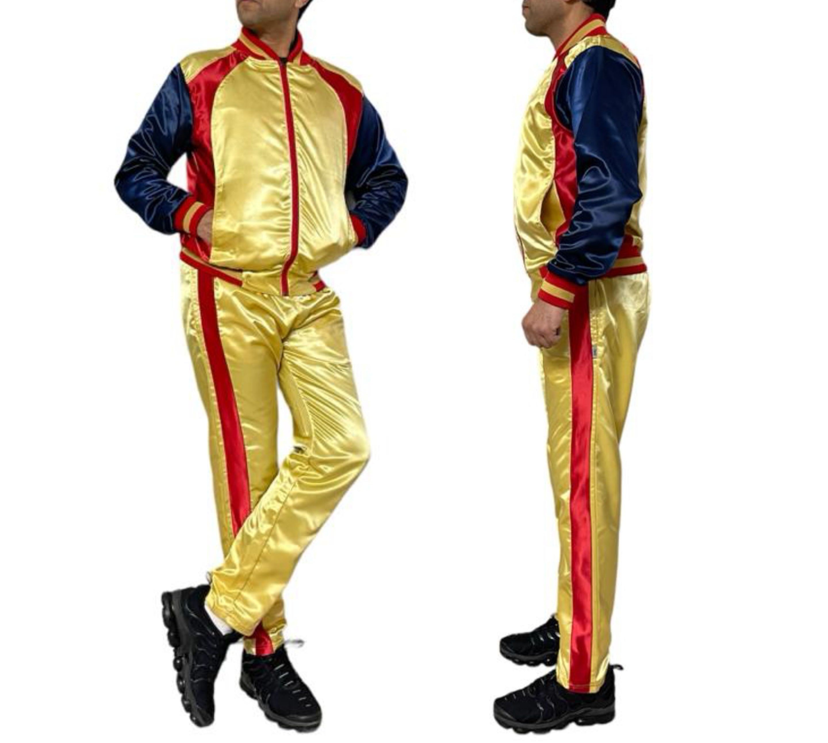 PU Nylon and Satin Tracksuits – d-modewelt